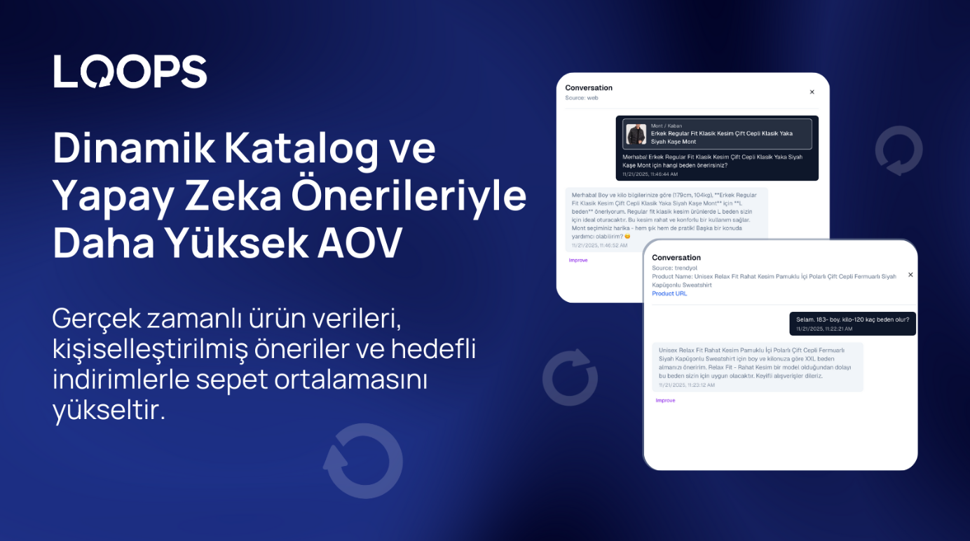 Loops AI Uygulaması - ideasoft Appstore